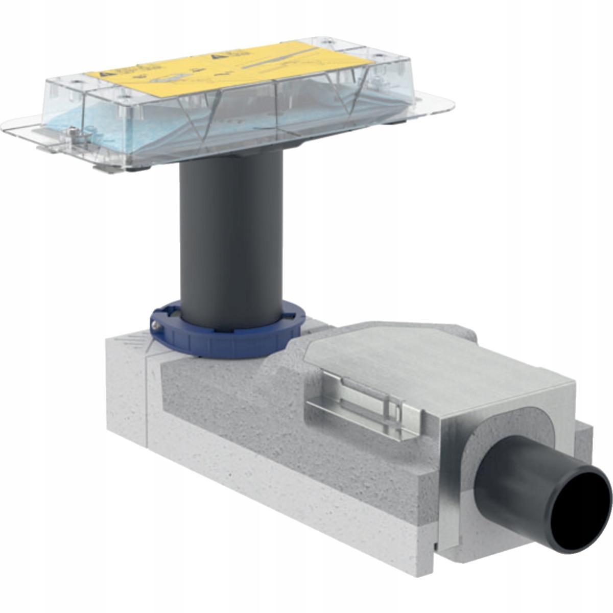 Wpust Geberit do rynien CleanLine H90 h50 48h w KUCHNIA / ŁAZIENKA ...